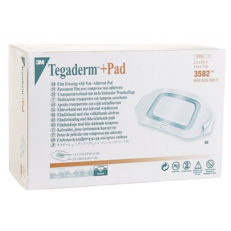 TEGADERM-PAD 5cm x 7cm Sachet de 10 | DCP Médical